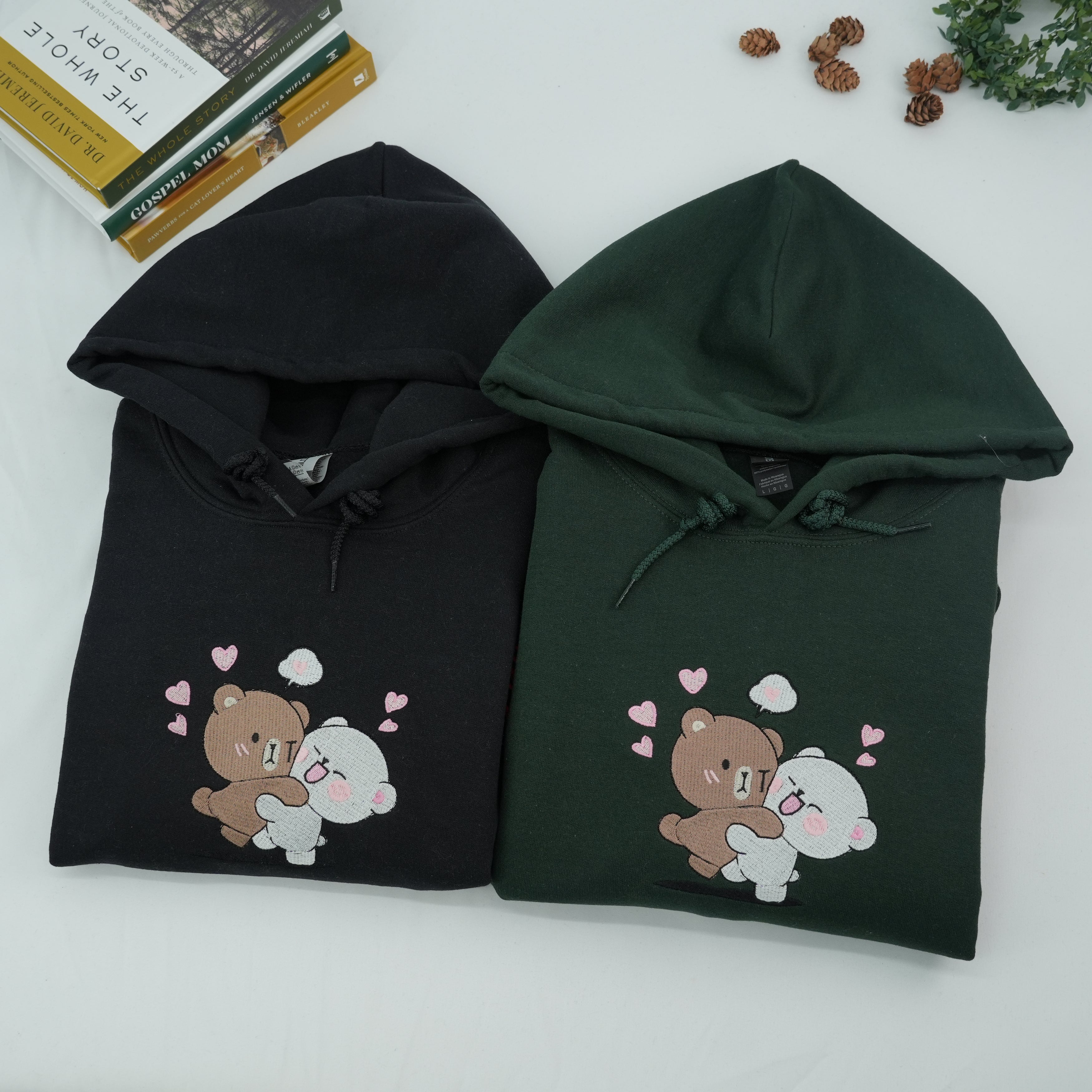 Custom Matching Hoodies For Couples - Cute Couple Hoodies