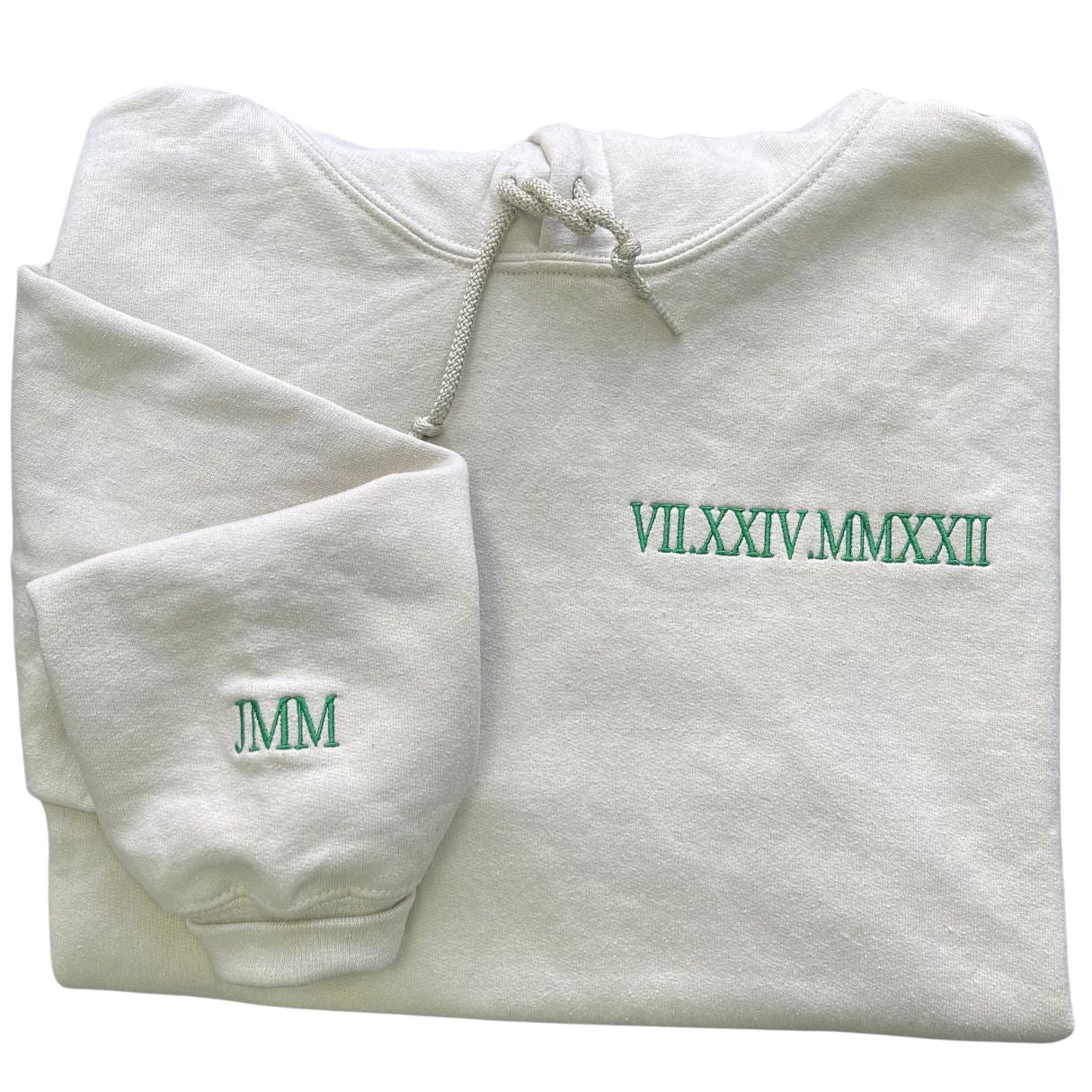 Roman Numeral Hoodie, Matching Couple Hoodies