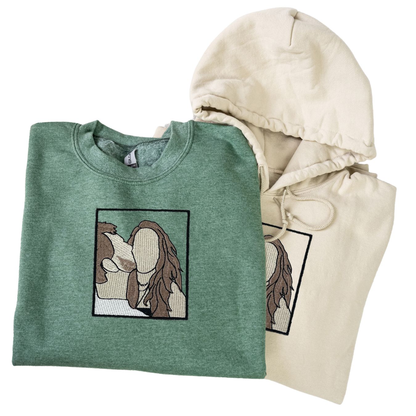 Custom Matching Hoodies For Couples - Cute Couple Hoodies