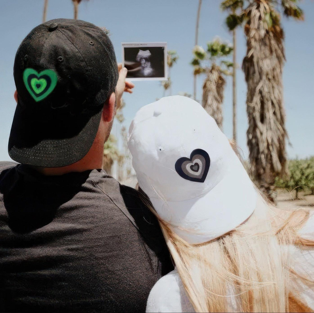 Custom Embroidered Hats For Couples, Matching Hats For Couples, Retro