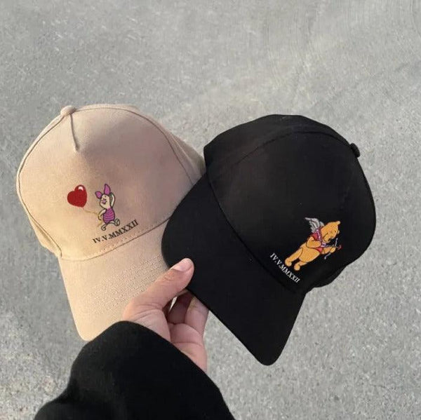 Custom Embroidered Hats For Couples, Matching Hats For Couples Cute Be